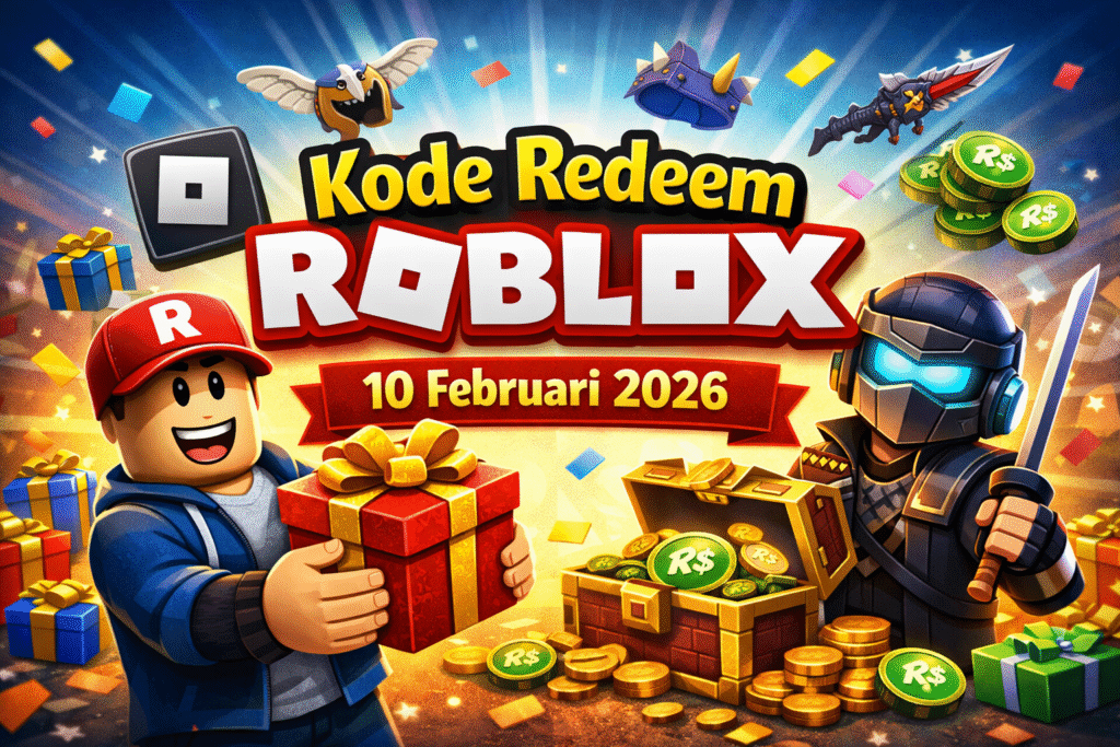 Gratis Tanpa Robux! Ini Kode Redeem Roblox 10 Februari 2026 ...