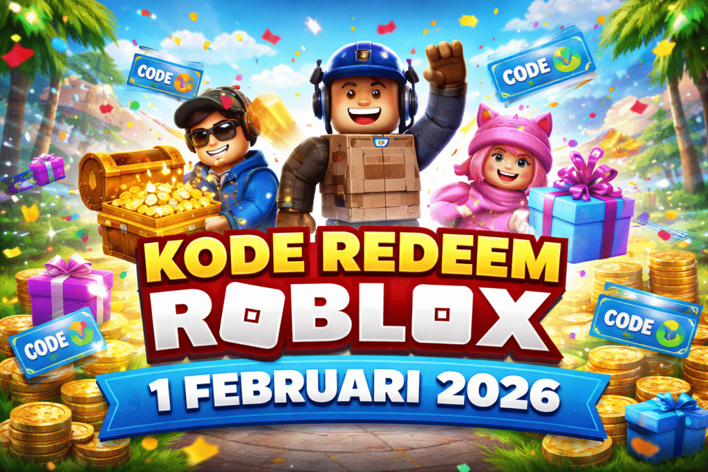 Kode Redeem Roblox 1 Februari 2026 Aktif, Klaim Item Gratis ...