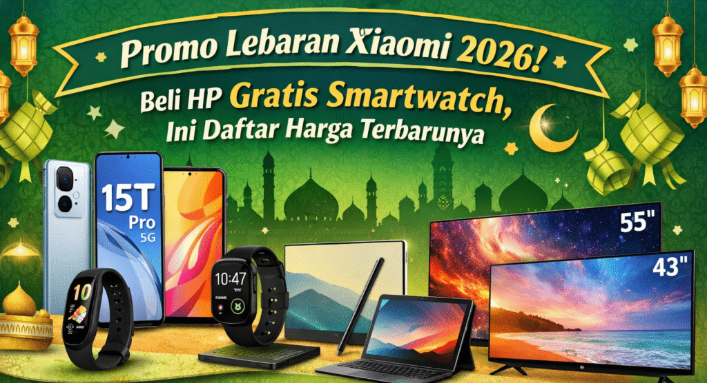Promo Lebaran Xiaomi 2026! Beli HP Gratis Smartwatch, Ini Daftar Harga ...