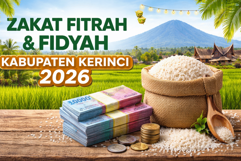 Resmi! Ini Besaran Zakat Fitrah dan Fidyah Ramadhan 2026 di Kerinci ...